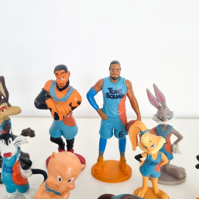 SPACE JAM A New Legacy PVC Figures- 10 in total- Preowned- Looney Tunes ...