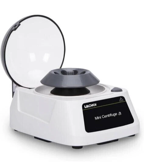 LACHOI MINI LAB Centrifuge Machine 10000RPM Fixed Speed 5600xg RCF Mini ...