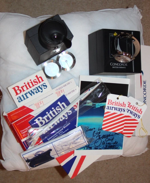 BRITISH AIRWAYS AND Concorde limited edition memorabilia collection ...