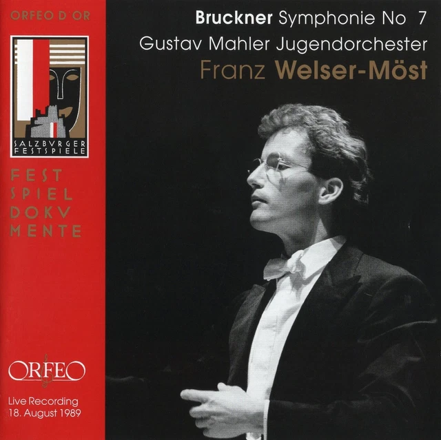 BRUCKNER - SYMPHONY No.7 / Gustav Mahler Jugendorchester · Franz Welser-Möst £4.89 - PicClick UK