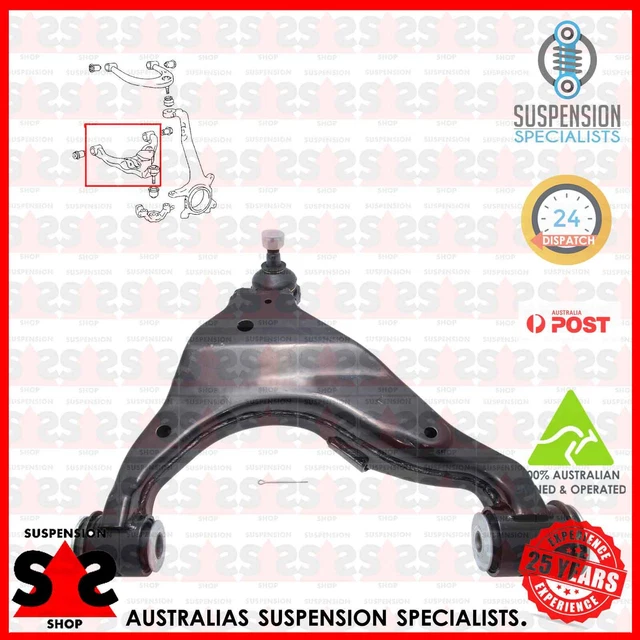 LEFT FRONT CONTROL/TRAILING Arm, Wheel Suspension Suit TOYOTA Land Cruiser EUR 172,49 - PicClick FR