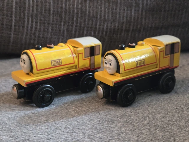 THOMAS & FRIENDS BEN & BILL Wooden Railway Twins SCC Train Magnet $27. ...