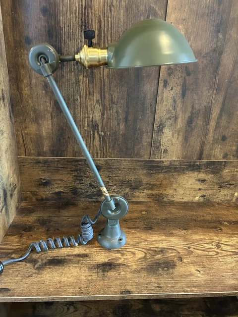 N.O.S. 1940’S EDON Industrial Lamp WWII Era Light Art Deco Wall Bench ...