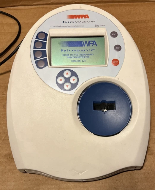 BIOCHROM WPA BIOWAVE S2100 Diode Array Spectrophotometer Very Clean ...