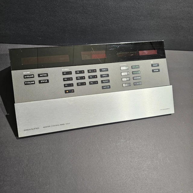 BANG & OLUFSEN B&O Master Control Panel 5000 Remote- Programming ...