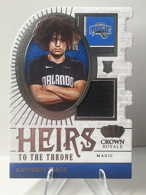 2023-24 CROWN ROYALE Anthony Black RC Heirs To The Throne Patch Magic ...