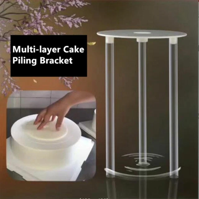 MULTI-LAYER CAKE PILING Bracket Support Frame Practical Cake Stands DIY ...