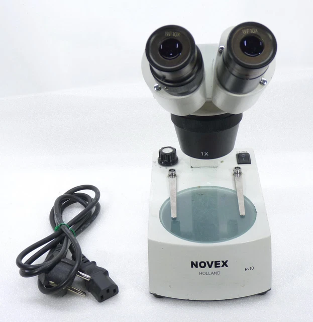 NOVEX P-10 STEREOMIKROSKOP Stereolupe Stemi * Vergr. 10x + 30x * (opt ...