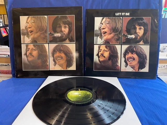THE BEATLES LET It Be Box Complete Superb!!!. Original Uk Lp Near Mint ...