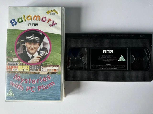BALAMORY - MYSTERIES with PC Plum - VHS VIDEO Tape - CBeebies £6.00 ...