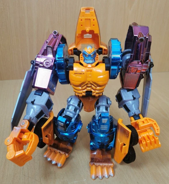 VINTAGE TRANSFORMERS/BEAST WARS Optimal Optimus Prime/Primal Transmetal ...