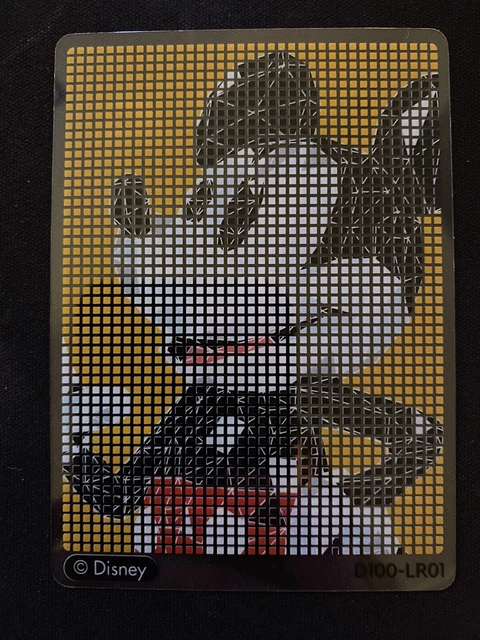 MICKEY MOUSE D100-LR01 Lattice Disney 100 CARDFUN! 2023 Mint Condition ...