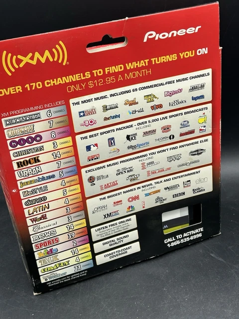 PIONEER INNO 2 Portable XM XM2GO Satellite Radio/MP3 Capability GEX ...