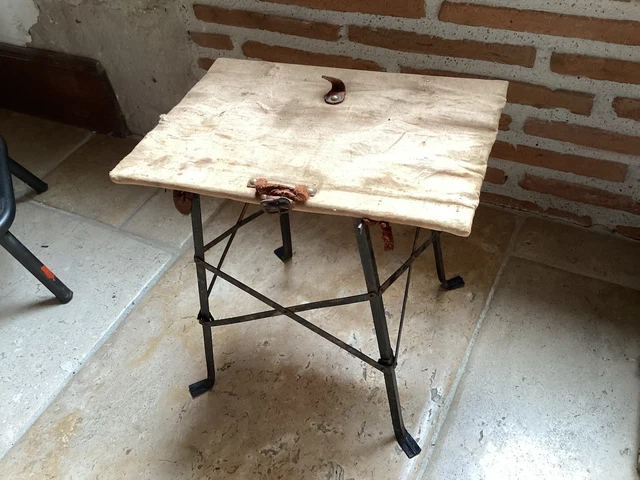 RARE SIÈGE PECHE MANUFRANCE FERAX Pas Moulinet Leurre Ancien EUR 20,00 ...