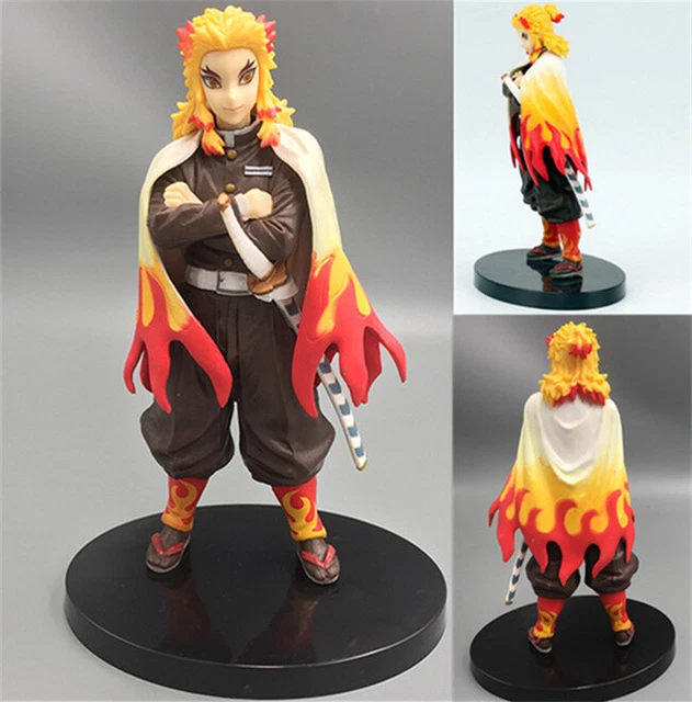 7& DEMON SLAYER Kimetsu no Yaiba Flame Hashira Rengoku Kyoujurou PVC ...