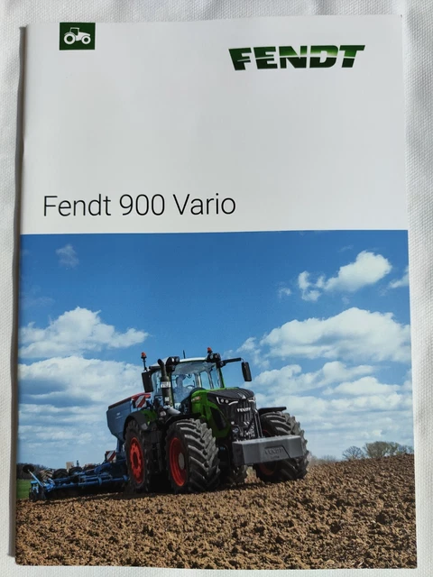 TRACTEUR FENDT 900 Vario 2021 Prospectus Tractor Brochure Traktor Prospekt EUR 6,00 - PicClick FR