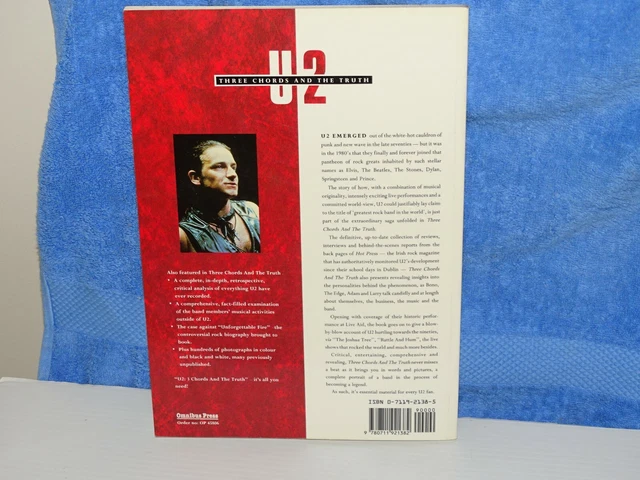 U2 * 5 Books * Touch The Flame, '93 Tour Spec. Inc Poster, 3 Chords, Faraway, U2 $65.00 ...