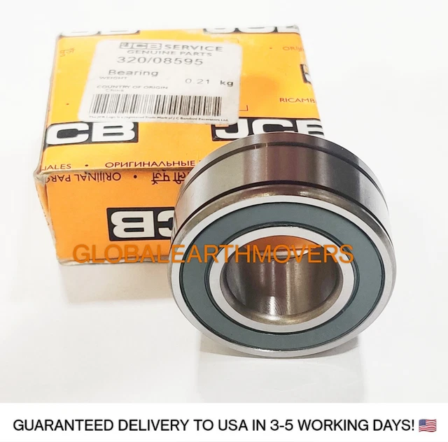 JCB TRACTOPELLE - Véritable JCB Roulement Poulie (Pièce Numéro 320/08595) EUR 121,13 - PicClick FR