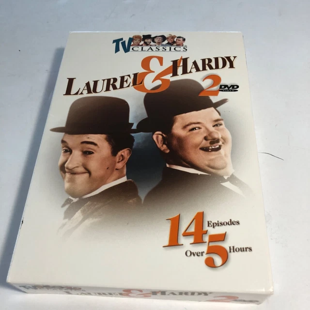 V065 DVD LAUREL & Hardy 14 Episodes Utopia Flying Deuces Stolen Jools ...
