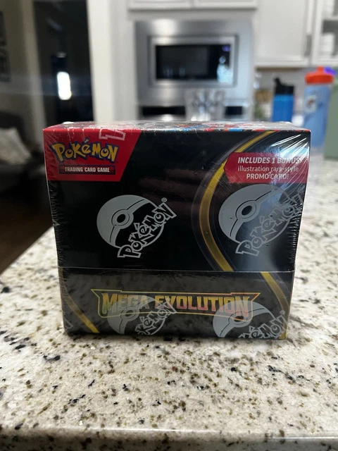 POKEMON TCG MEGA Evolution Enhanced Booster Box SEALED W/ Rare Promo ...