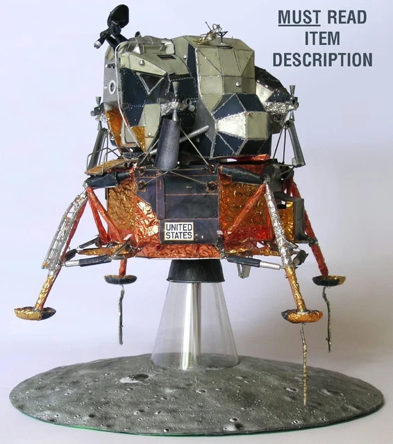 LUNAR MODULE LM-5 1:32 Model FOR Revell Command Service CSM Spacecraft ...