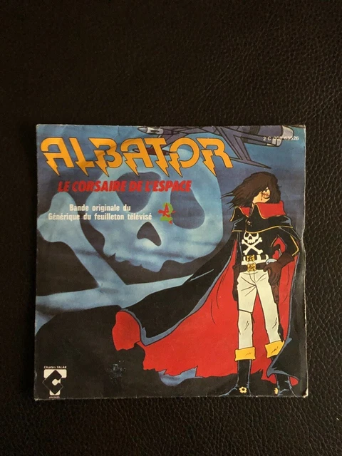 RARE DISQUE 45 pathé marconi albator dessin animée espace musique TV ...