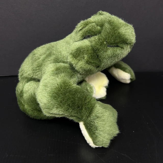 BEARINGTON COLLECTION GREEN Frog Plush Target Croaker Rattle Ball $16. ...