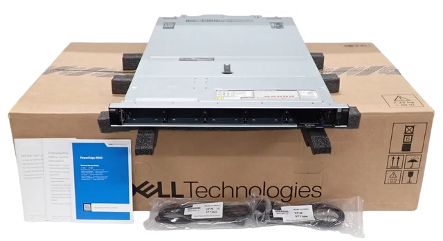 NEW DELL POWEREDGE R660 2x 4/5th Gen Scalable CPU 32-DIMM 10-Bay CTO 1U ...