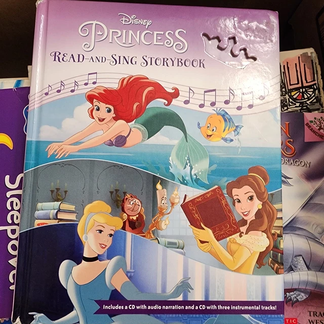 DISNEYS'S PRINCESS READ And Sing Storybook No CDs Ariel, Belle ...