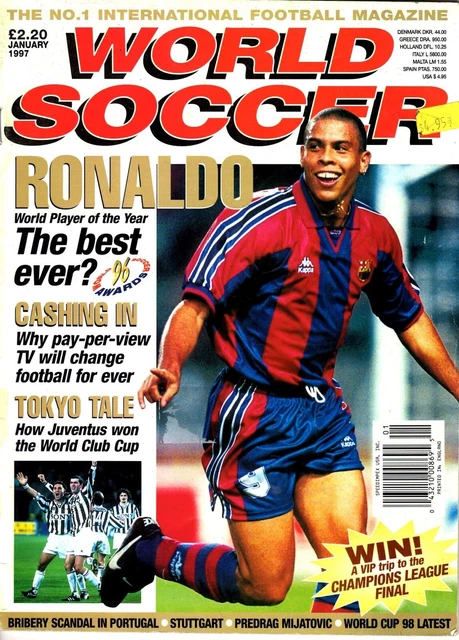WORLD SOCCER MAGAZINE - Multiple Listing - 1995 to 2021 - make ...