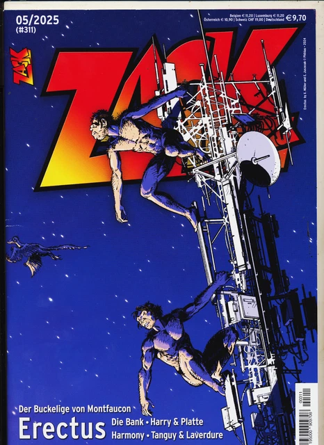 ZACK COMIC MAGAZIN 311 5 2025 NP 10€ EUR 8,00 - PicClick DE
