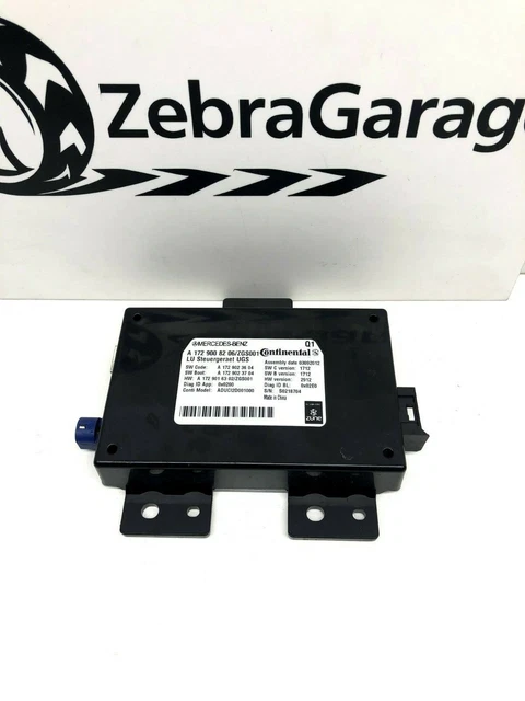 MERCEDES-BENZ W212 W204 Media Interface Control Module A1729009302 ...
