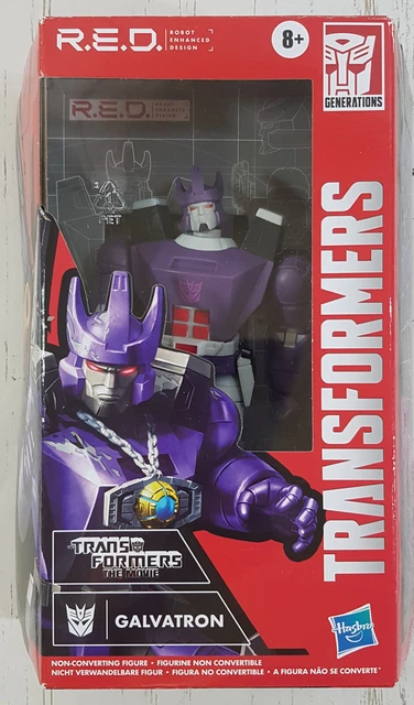 HASBRO THE TRANSFORMERS: The Movie Generations R.E.D. Galvatron Action ...