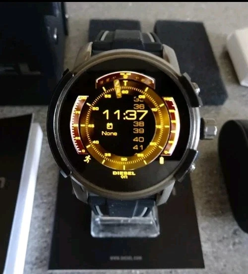 DIESEL ON GRIFFED Gen 6 DZT2042 Smart Watch Gunmetal Version - Boxed ...