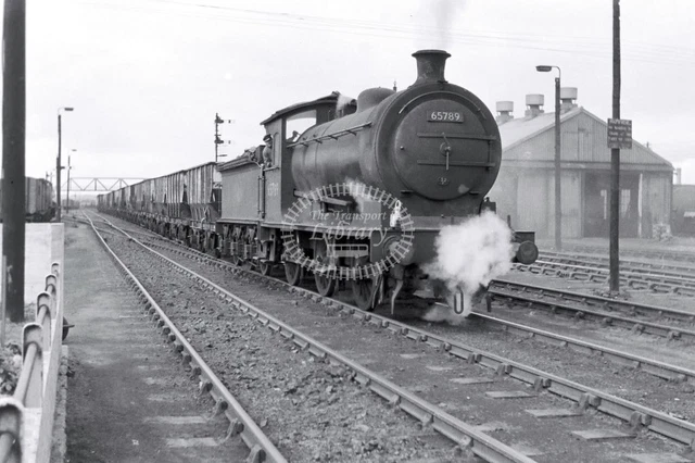 PHOTO BR BRITISH Railways Steam Locomotive Class J27 65789 at Ashington ...