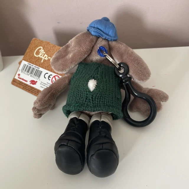 WALLACE AND GROMIT Curse Of The Were Rabbit Hutch 6" Gosh Keyring Soft ...