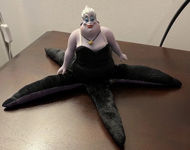 DISNEY STORE URSULA Sea Witch Octopus Doll The Little Mermaid £10.00 ...