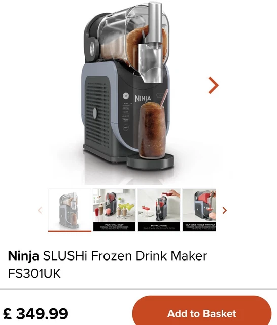 NINJA SLUSHI FROZEN Drink Maker FS301UK £211.35 - PicClick UK