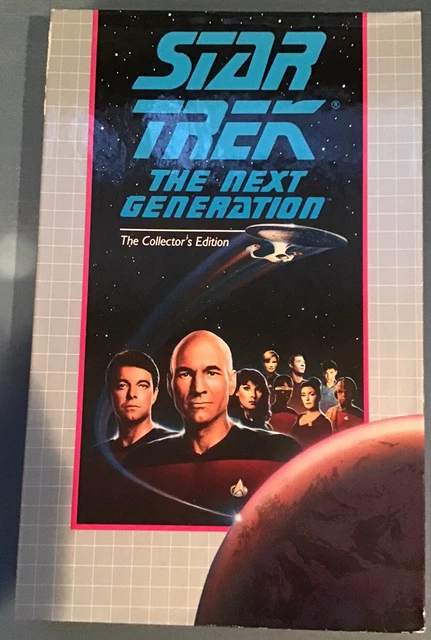 STAR TREK THE Next Generation Collector's VHS, Encounter At Farpoint, Picard, Q £2.34 - PicClick UK