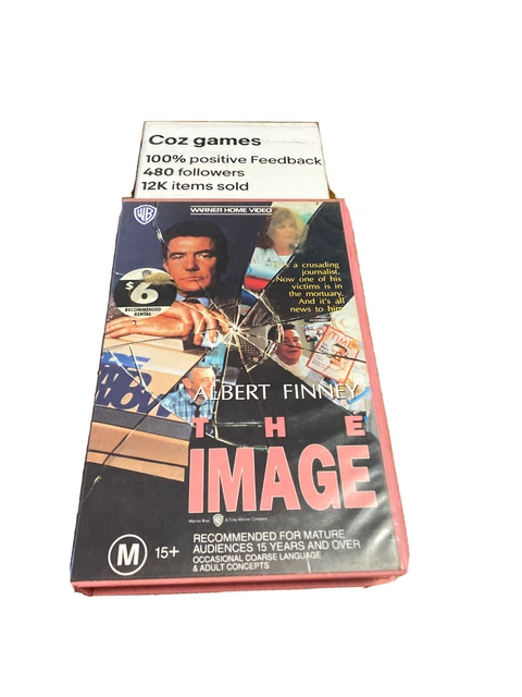 THE IMAGE (VHS, 1990) Albert Finney, John Mahoney pal Australian ex ...