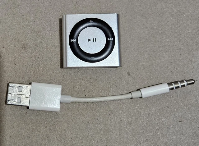 APPLE IPOD SHUFFLE 4th Generation (2012) 2GB Silver £5.00 - PicClick UK