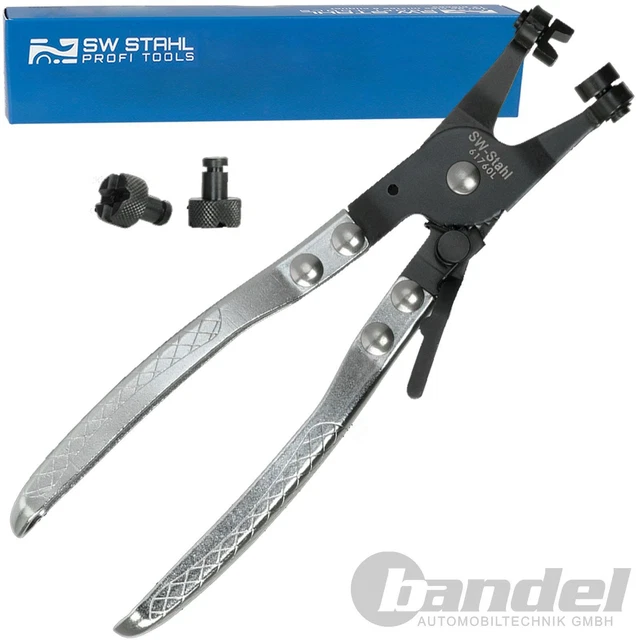 SW-STAHL FEDER-BAND-SCHELLEN-ZANGE PINCE de Tuyau Pince à Colliers EUR ...
