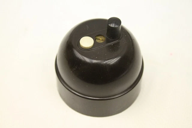 1 X OLD Pressure Switch Bakelite Switch Exposed Light Switch Handle $54 ...