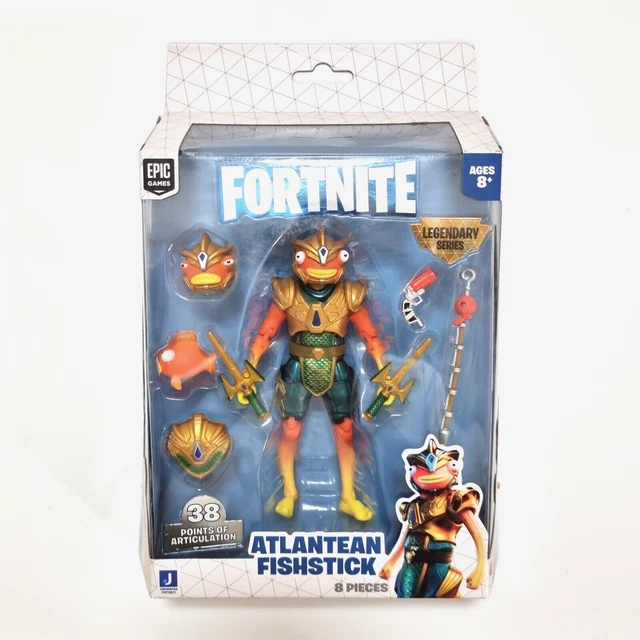FORTNITE LEGENDARY SERIES Atlantean Fishstick figure £27.90 - PicClick UK