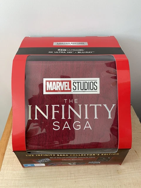 MARVEL STUDIOS: THE Infinity Saga Collection 4K Ultra HD Blu-Ray $899. ...
