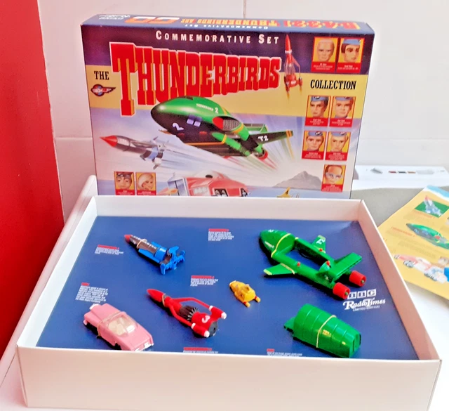 THUNDERBIRDS COMMEMORATIVE SET. By Radio Times/ BBC/ Matchbox. Boxed £52.72 - PicClick UK