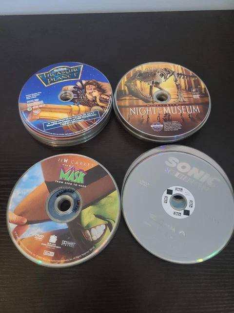 RANDOM LOT OF 50 Dvd Movies & Tv - Disc Only - Bulk Wholesale Read $9. ...