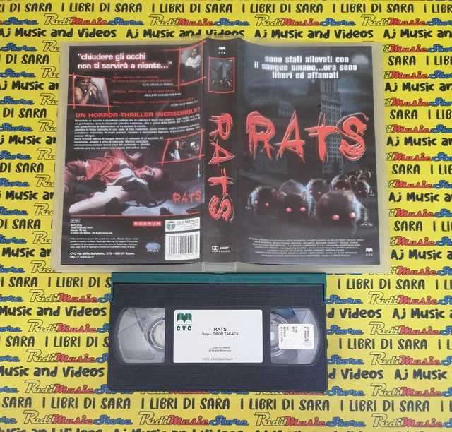 VHS MOVIE RATS Sara Downing Bailey Chase Michael Zelniker 2003 CVC ...