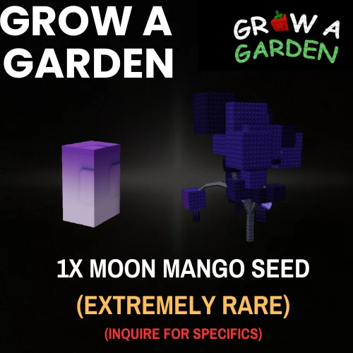 🌱 ROBLOX GROW a Garden |💎MOON MANGO SEED | RARE | Fast + Quick Delivery ...