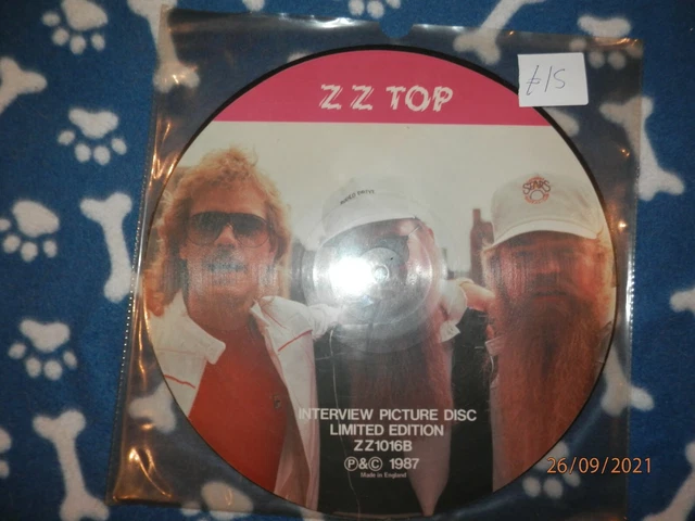 ZZ TOP INTERVIEW Picture Disc EUR 11,23 - PicClick FR